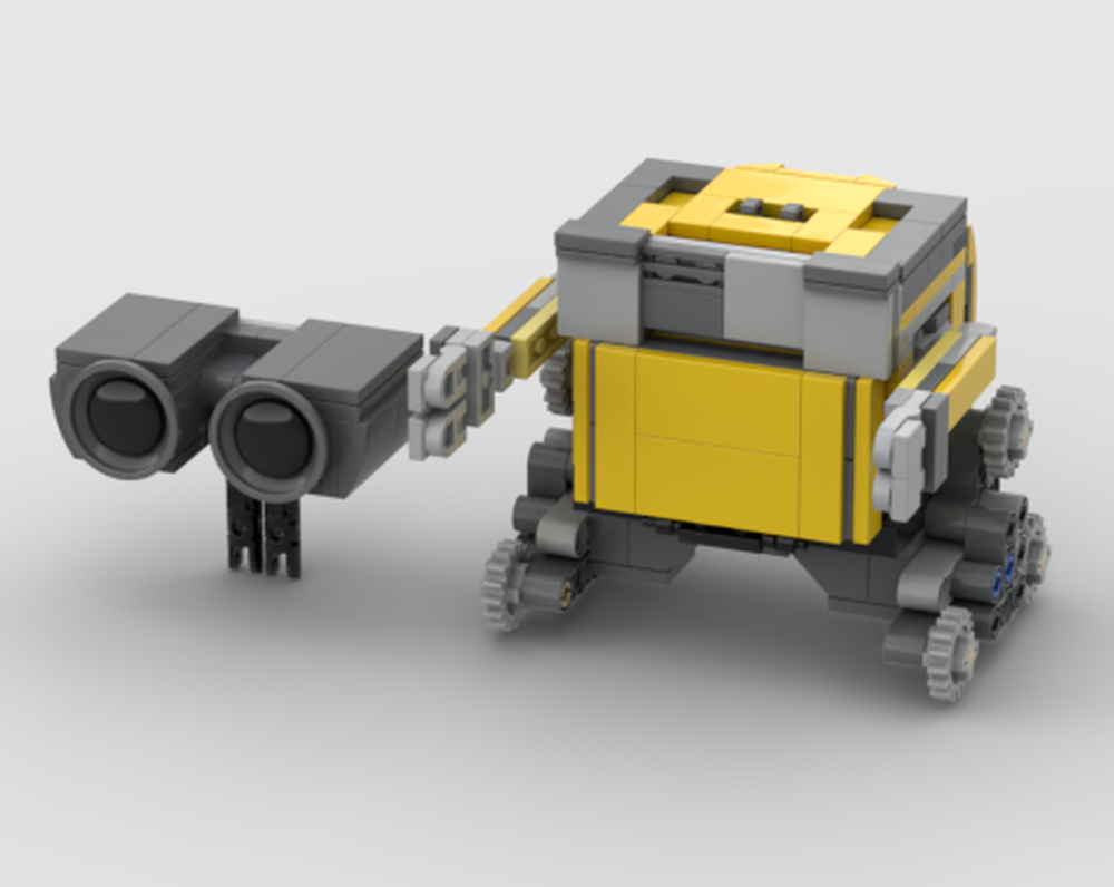LEGO MOC Wall-e Medium Size by craintes55 | Rebrickable - Build with LEGO