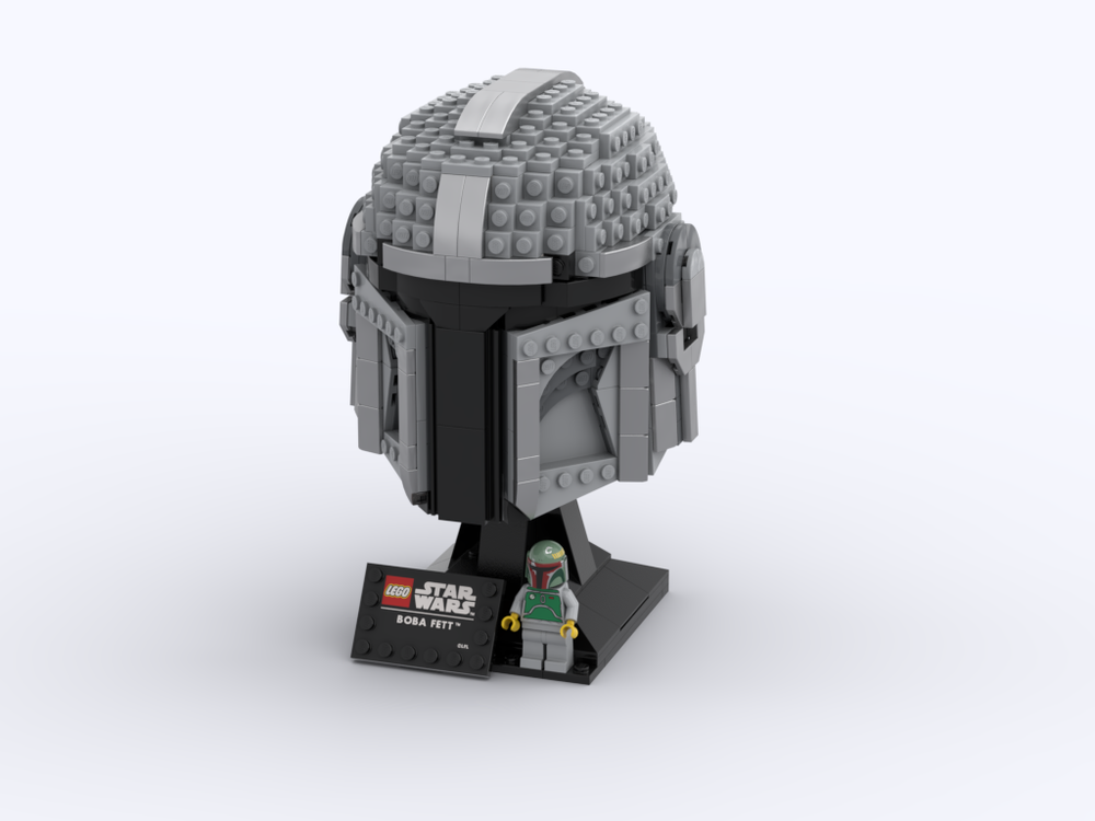 LEGO MOC-222404 Helmet Display Stand for adding a Minifig by SB-22 ...