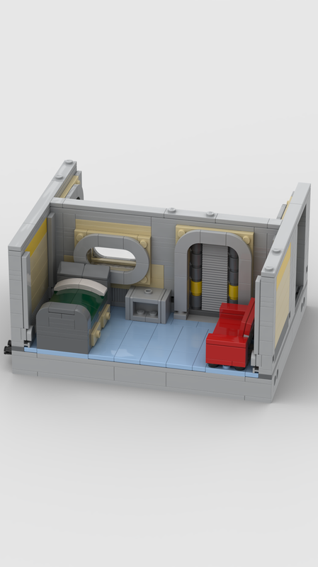 LEGO MOC-222406 Fallout Modular Vault Bedroom by dweller_111 ...