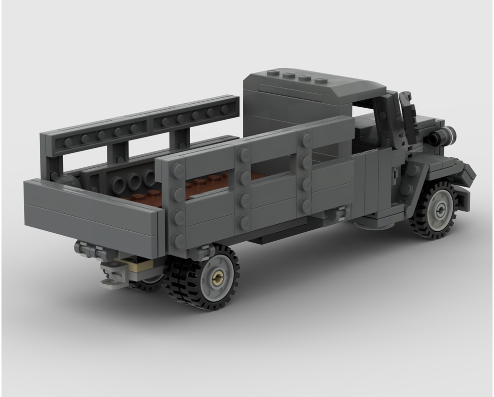 LEGO MOC Lego WW2 German Opal Blitz Truck by LegoPattonFilms ...