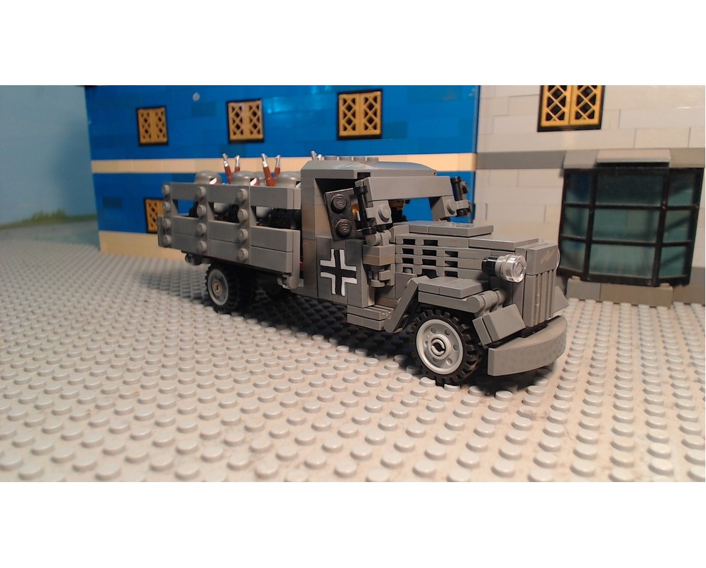 LEGO MOC Lego WW2 German Opal Blitz Truck by LegoPattonFilms ...