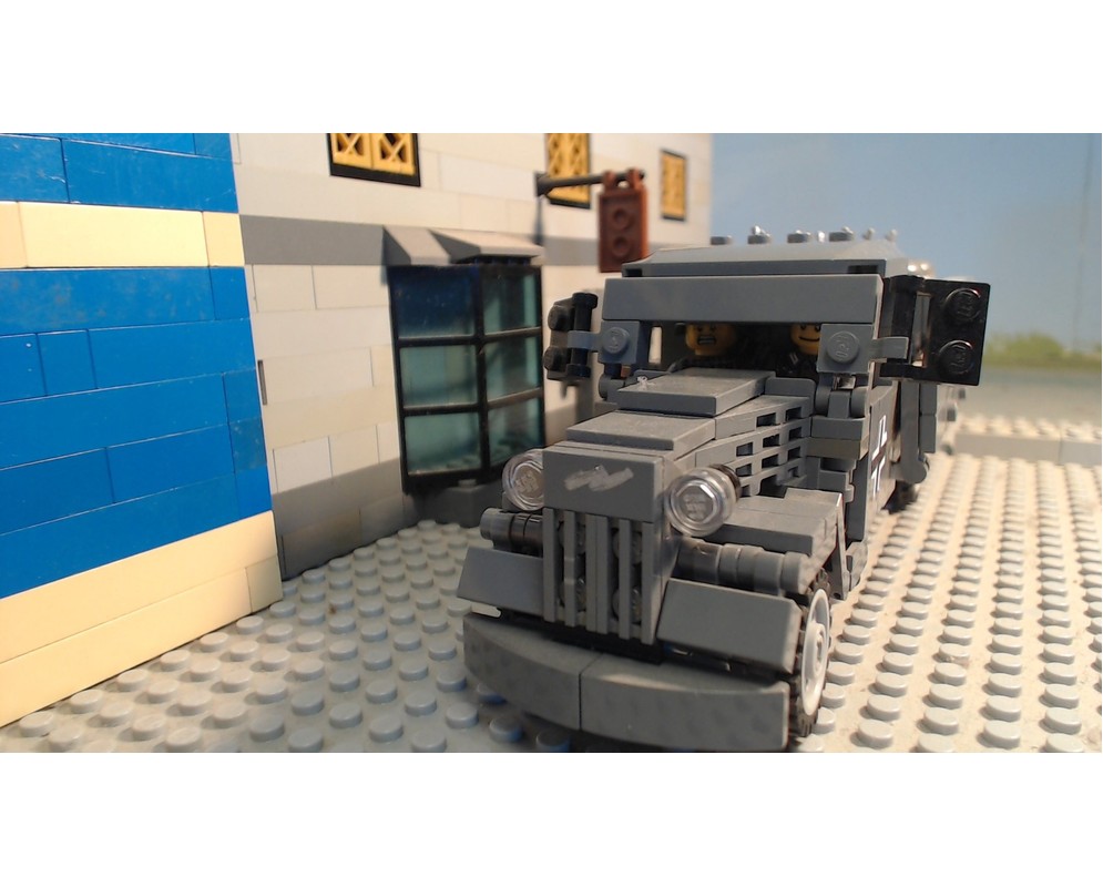 LEGO MOC Lego WW2 German Opal Blitz Truck by LegoPattonFilms ...