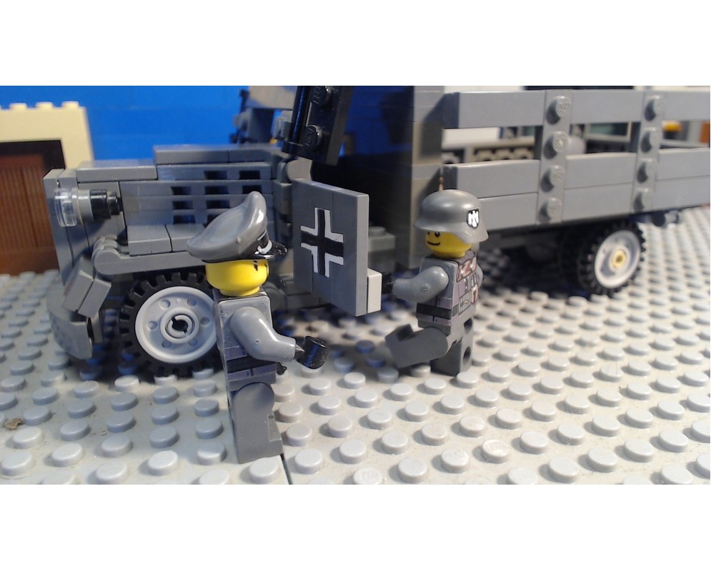 LEGO MOC-222411 Lego WW2 German Opal Blitz Truck by LegoPattonFilms ...