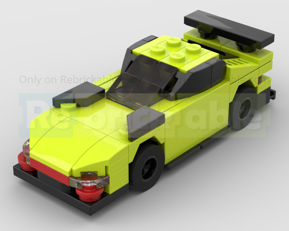 LEGO MOC Aston Martin Vantage GTE Racing Car - Half Speed Champions ...