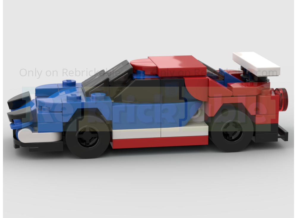 LEGO MOC Ford GTLM GTE Racing Car - Half Speed Champions Scale by Andy ...