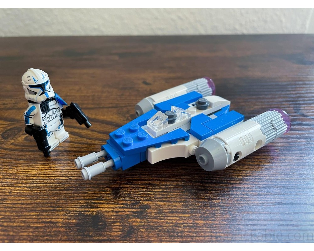 LEGO MOC-222419 Rex BTL-Y- 1:216 by Oneiroid_ | Rebrickable - Build ...