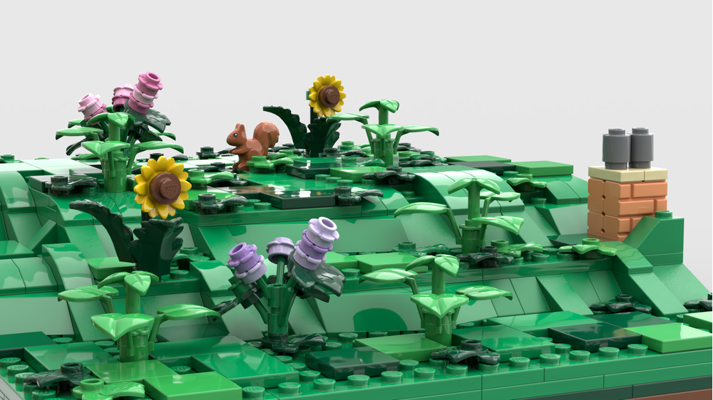 LEGO MOC Bag End Book Nook by not.tarikrojano | Rebrickable - Build ...