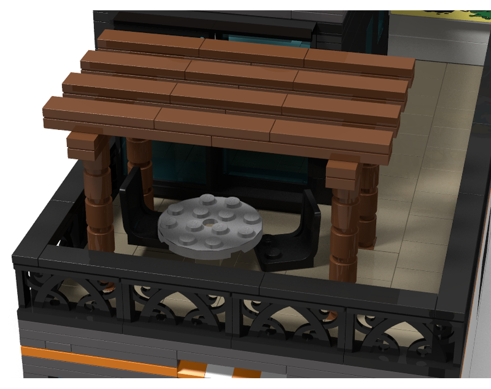 LEGO MOC convenience store by howtolego | Rebrickable - Build with LEGO