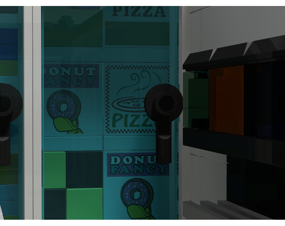 LEGO MOC convenience store by howtolego | Rebrickable - Build with LEGO