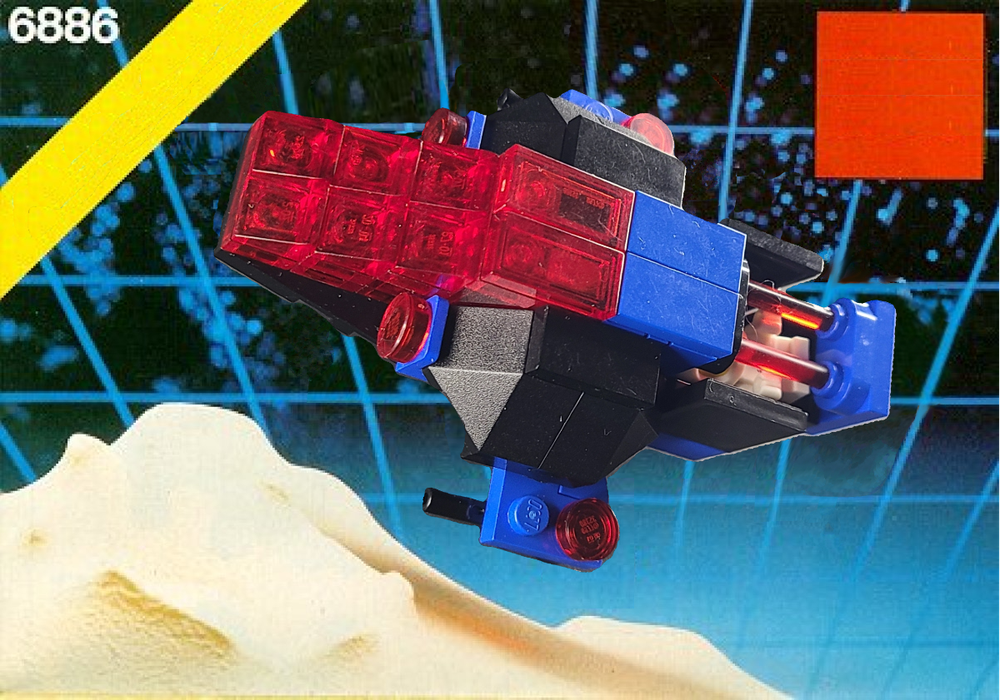 LEGO MOC Space Baby Scaled Space Police 6886 Galactic Peace Keeper by ...