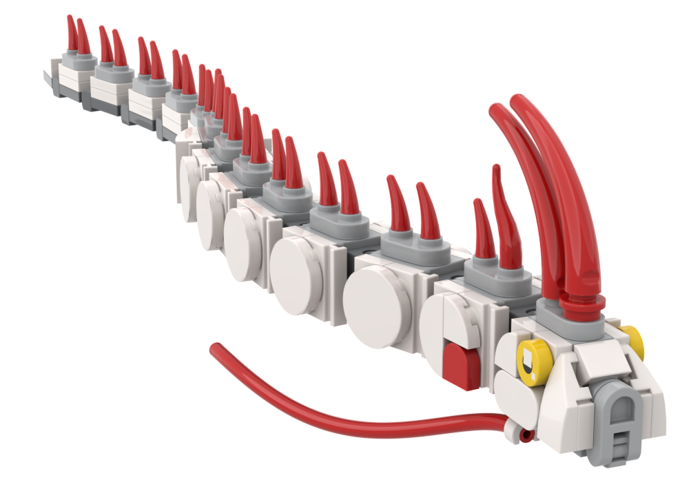 LEGO MOC-222438 Giant Oarfish (Regalecus glesne) by OrchardBuilds ...