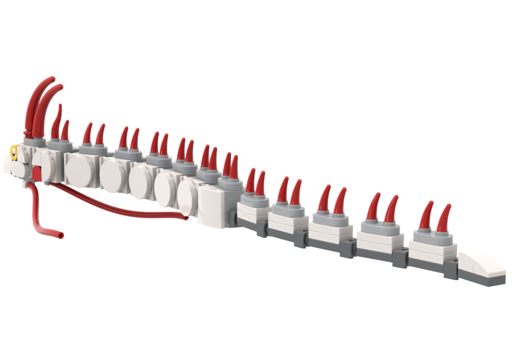 LEGO MOC-222438 Giant Oarfish (Regalecus glesne) by OrchardBuilds ...