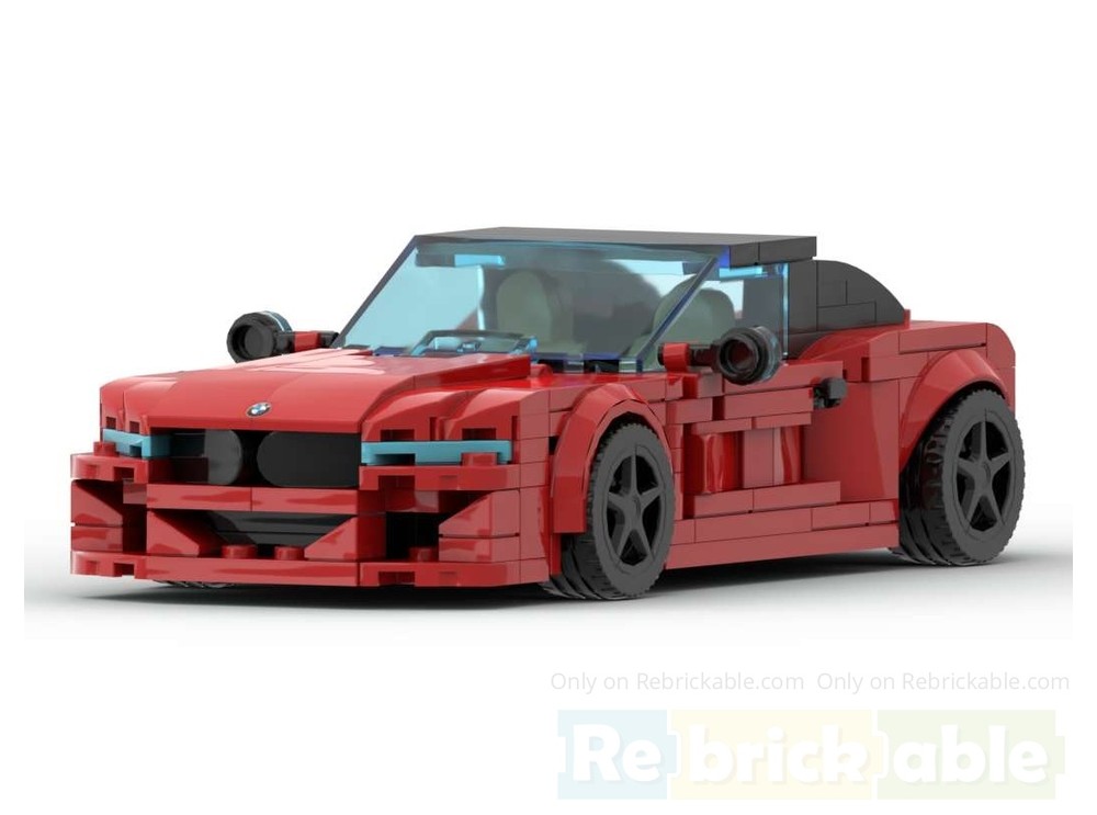 LEGO MOC BMW Z4 G29 serie M - Red by MarkMOC71 | Rebrickable - Build ...