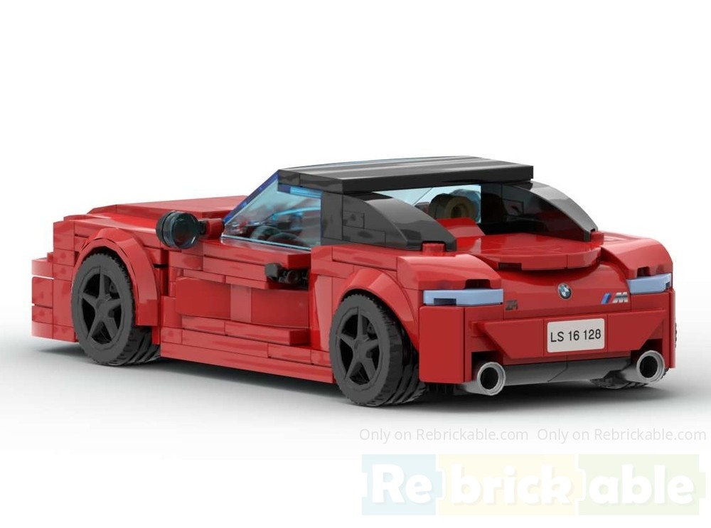 LEGO MOC BMW Z4 G29 serie M - Red by MarkMOC71 | Rebrickable - Build ...