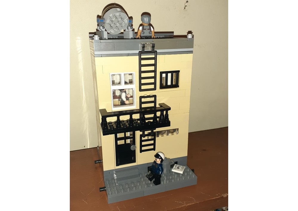 LEGO MOC Gotham City Police Department (GCPD) by ChzHd | Rebrickable ...