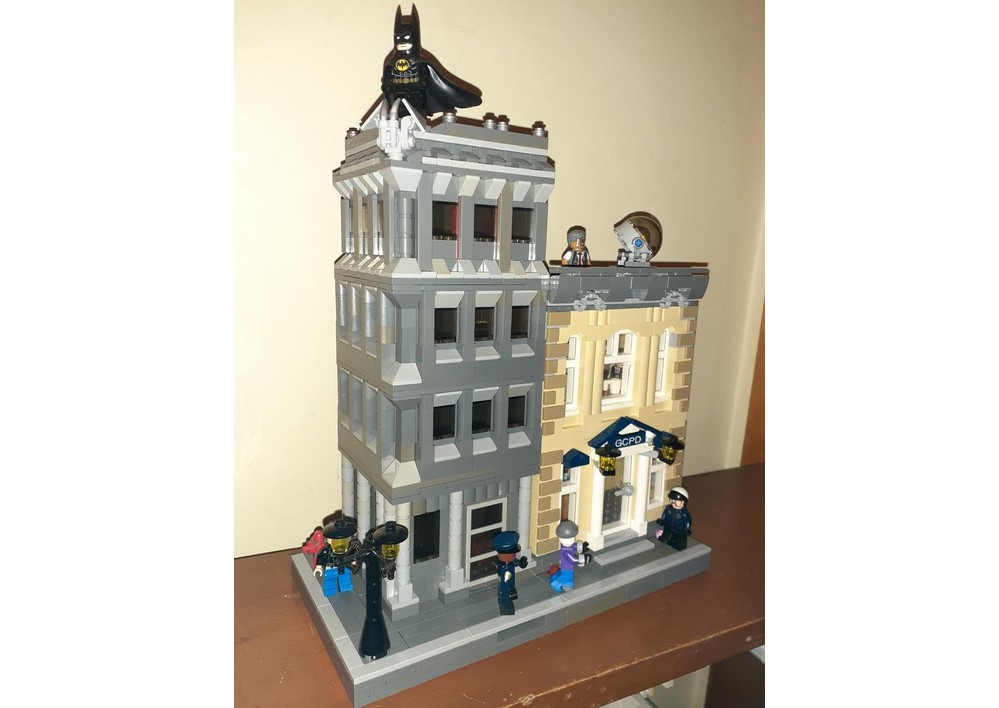 LEGO MOC Gotham City Police Department (GCPD) by ChzHd | Rebrickable ...