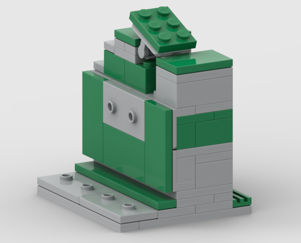 LEGO MOC Stand for Yoda's Starfighter 75360 by casecar | Rebrickable ...