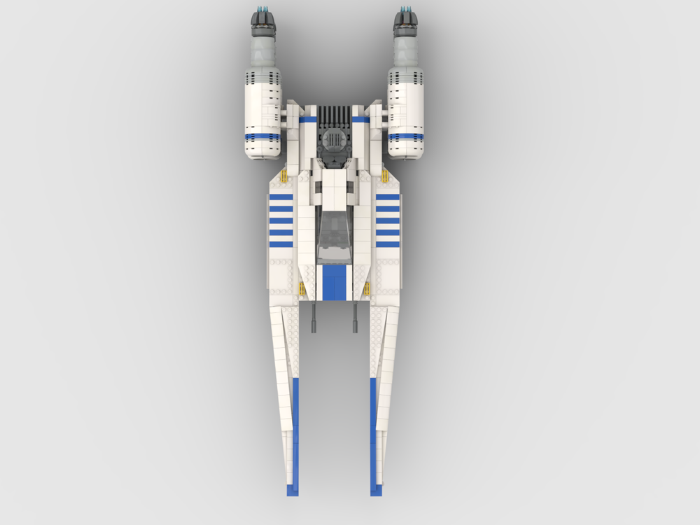 LEGO MOC-222467 U WING MINIFIG SCALE MOC 75155 by DETAIL BRICKS ...