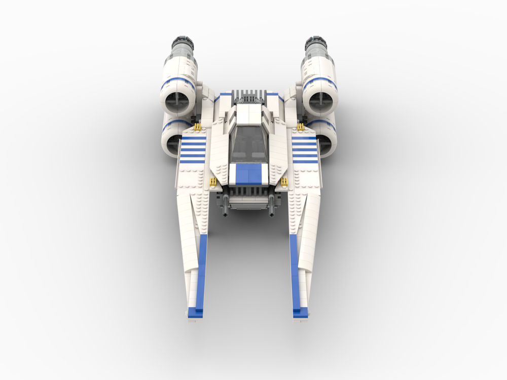 LEGO MOC-222467 U WING MINIFIG SCALE MOC 75155 by DETAIL BRICKS ...