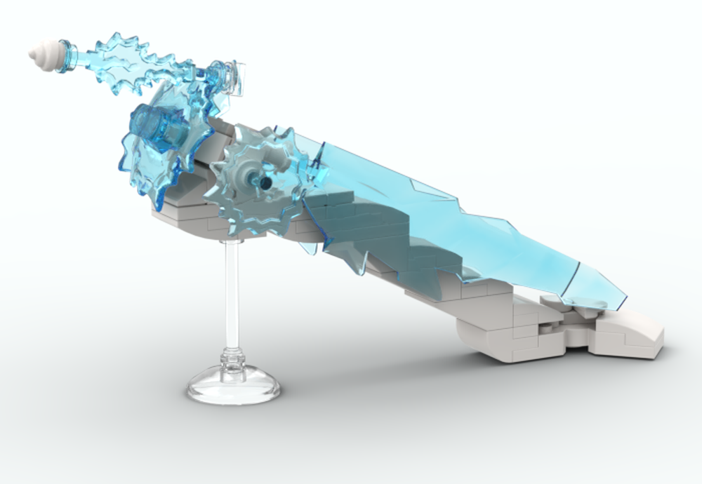 LEGO MOC X-Mansion's Iceman's Power Slide by Junkpile | Rebrickable ...