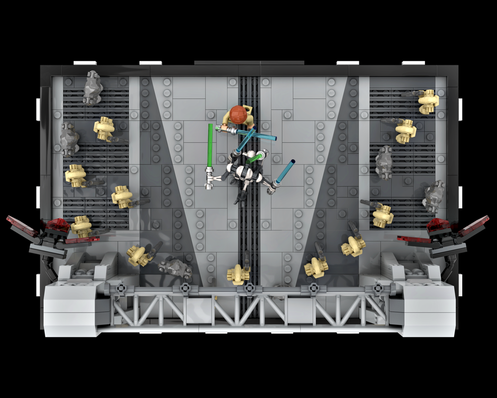 LEGO MOC Duel on Utapau Diorama by Tubi_Rock_V | Rebrickable - Build ...
