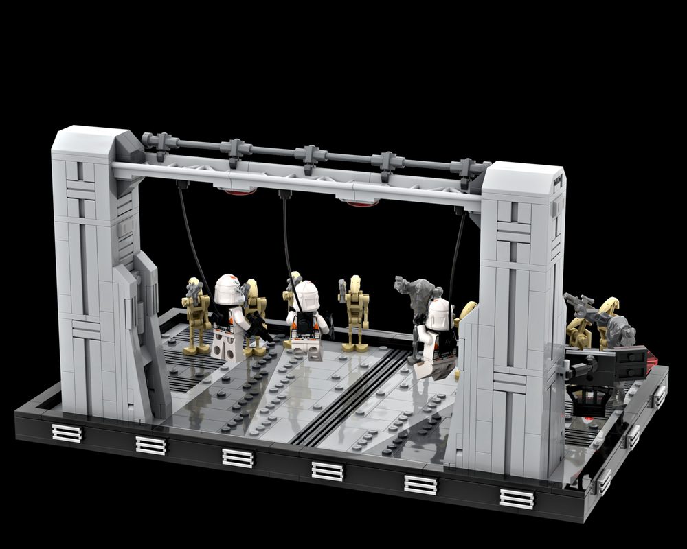 LEGO MOC Duel on Utapau Diorama by Tubi_Rock_V | Rebrickable - Build ...