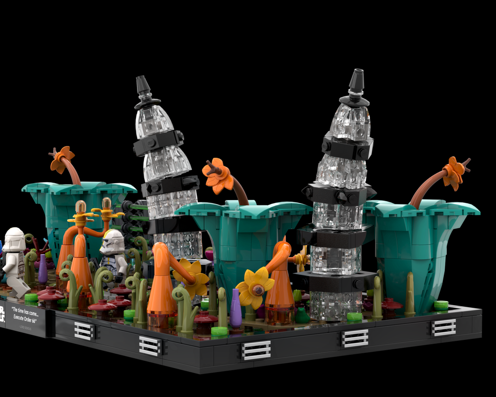 LEGO MOC-222482 Battle on Felucia Diorama by Tubi_Rock_V | Rebrickable ...