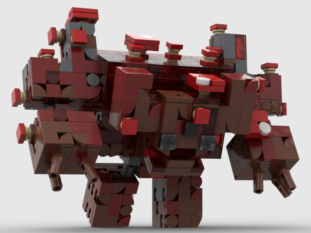 LEGO MOC MCDungeons Mooshroom Monstrosity by FyreDragon | Rebrickable ...