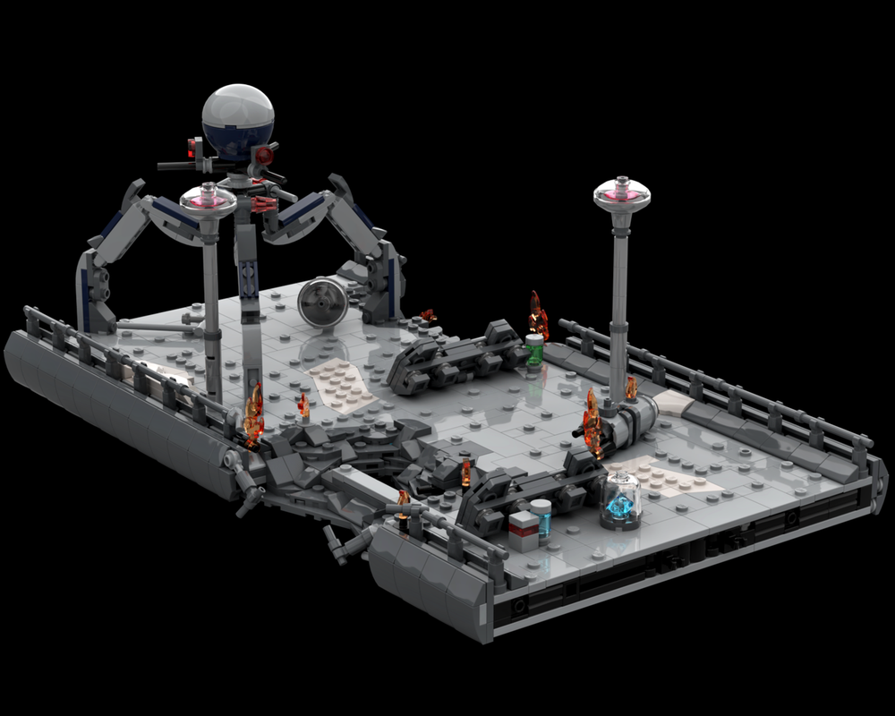 LEGO MOC Mygeeto Bridge by Tubi_Rock_V | Rebrickable - Build with LEGO