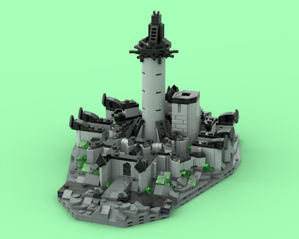 LEGO MOC-222489 Minas Morgul by and.builds.stuff | Rebrickable - Build ...
