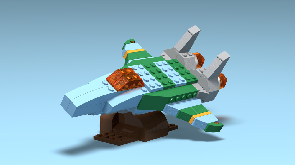 LEGO MOC 11041 Jet Fighter by mattking4 | Rebrickable - Build with LEGO