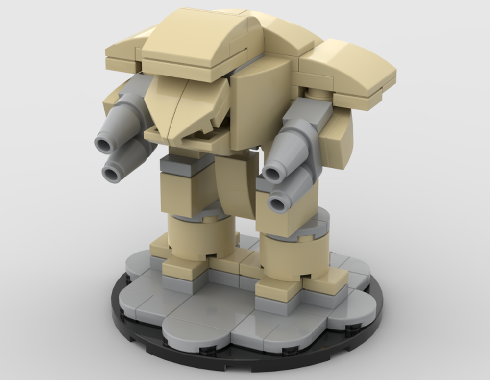 LEGO MOC Lego Legion Imperialis-Knight Houses Acastus Knight Porphyrion ...