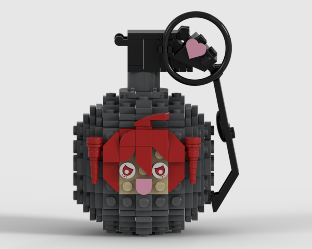 LEGO MOC M67 Fragmen-Teto Grenade by Bangarang- | Rebrickable - Build ...