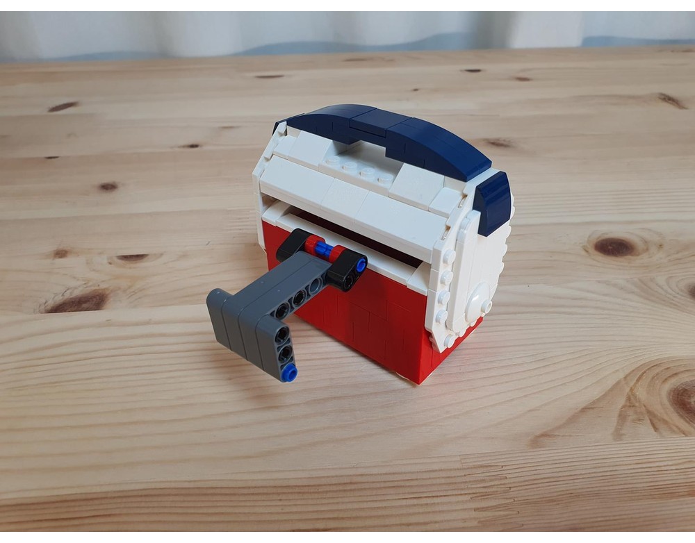 LEGO MOC Wall E's Red Cooler by OhMyCaptain | Rebrickable - Build with LEGO