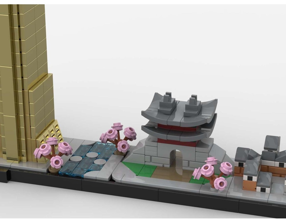 LEGO MOC-222506 Seoul city Skyline by ariamondu | Rebrickable - Build ...