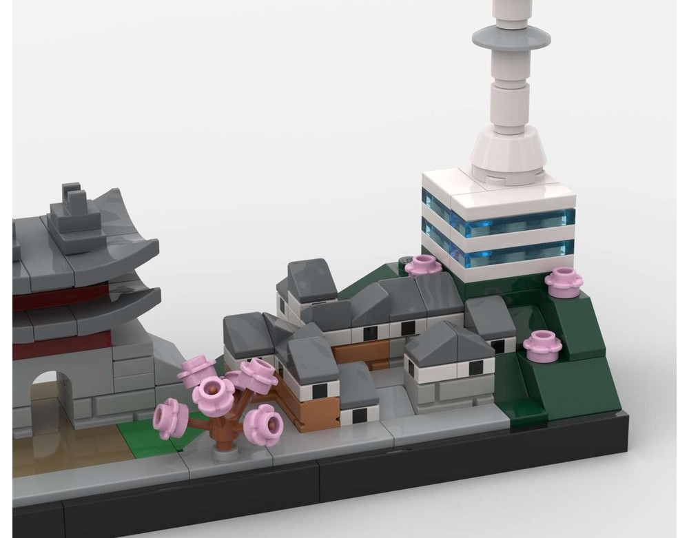 LEGO MOC-222506 Seoul city Skyline by ariamondu | Rebrickable - Build ...