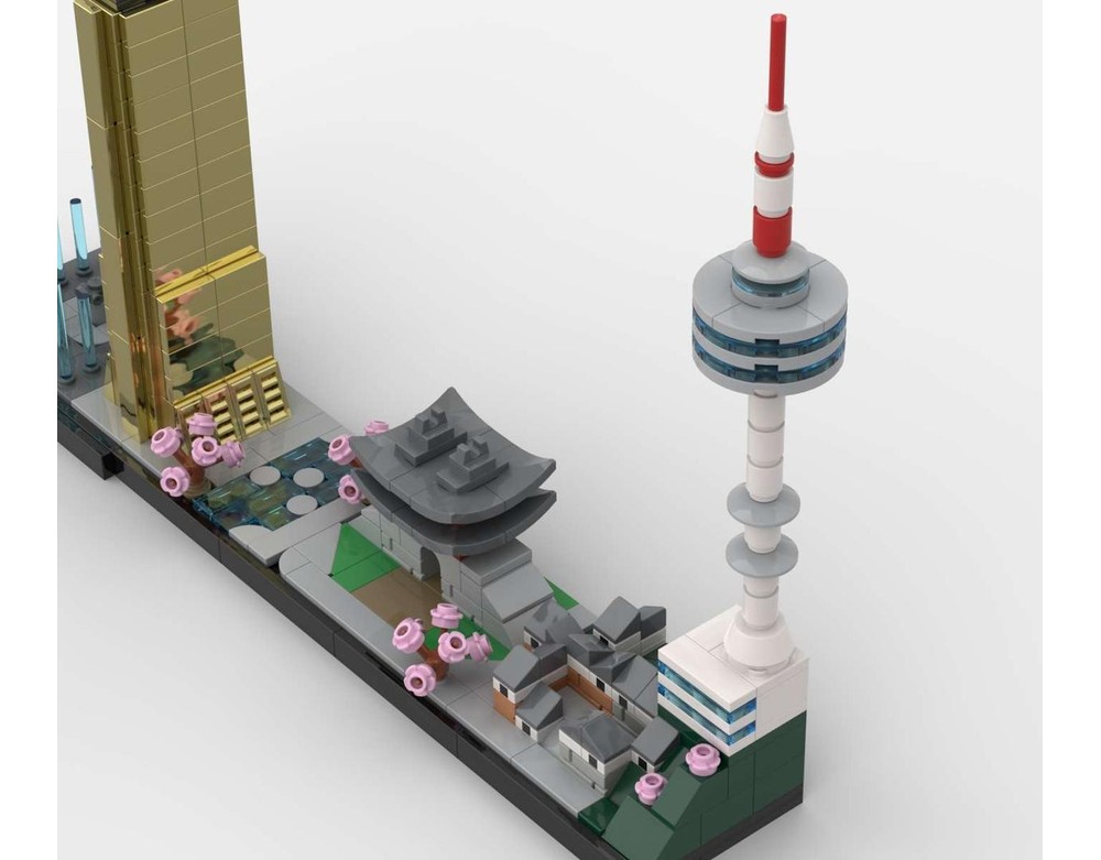 LEGO MOC Seoul city Skyline by ariamondu | Rebrickable - Build with LEGO