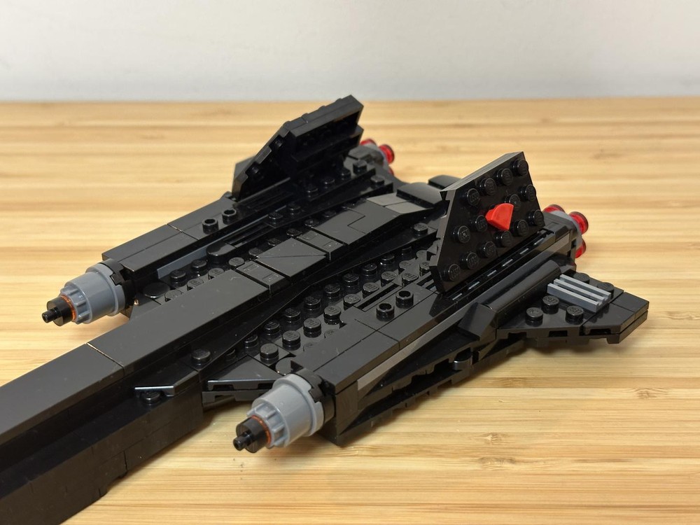 LEGO MOC Lockheed SR-71 Blackbird - Alternate Build of 75406 Kylo's ...