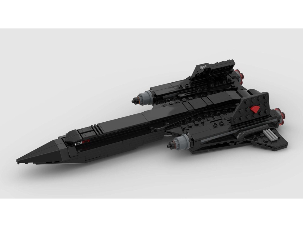 LEGO MOC Lockheed SR-71 Blackbird - Alternate Build of 75406 Kylo's ...
