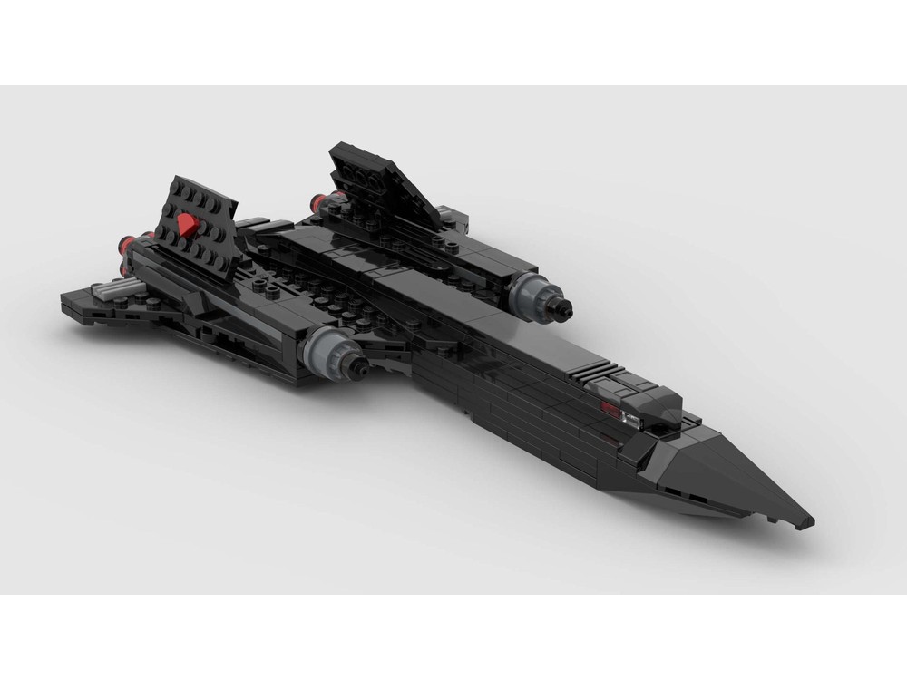 LEGO MOC Lockheed SR-71 Blackbird - Alternate Build of 75406 Kylo's ...