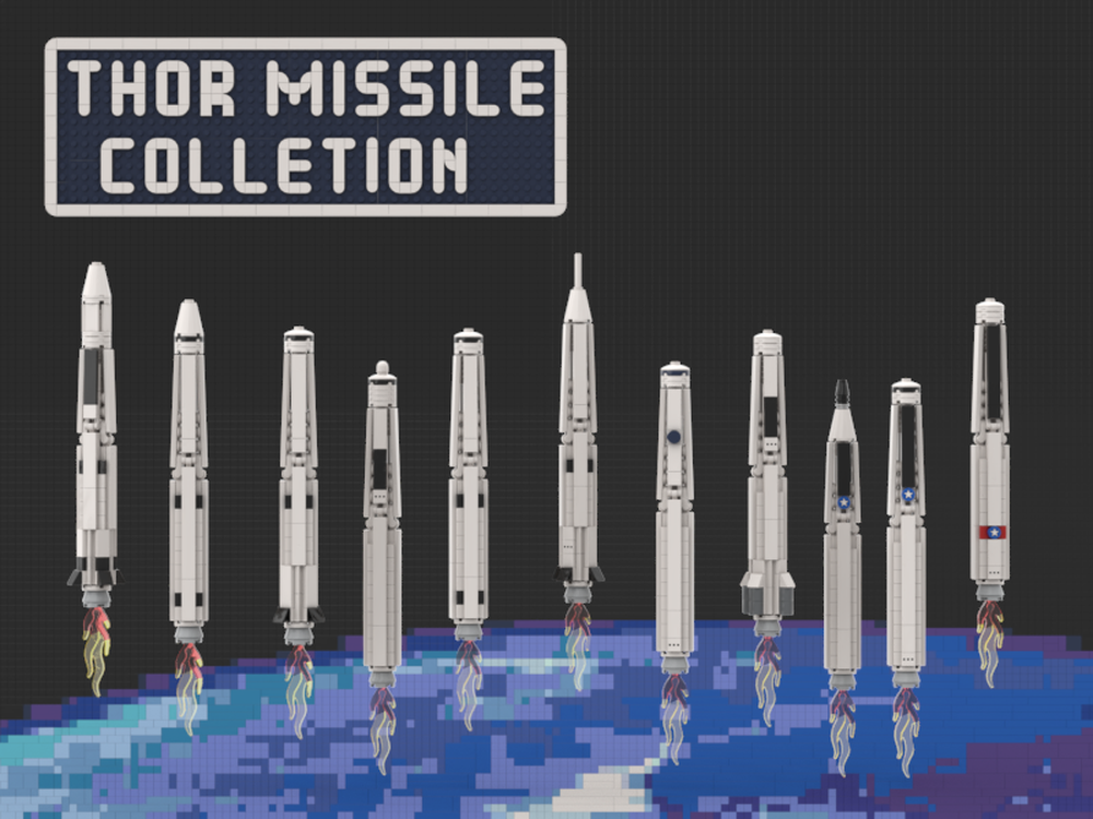 LEGO MOC-222520 Thor Missile Collection by Axotic64 | Rebrickable ...