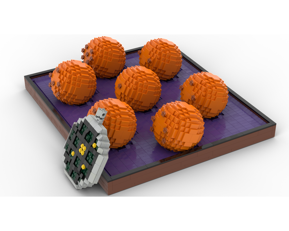 LEGO MOC-222522 Dragon Balls Display with Dragon Radar by Gentvilas ...