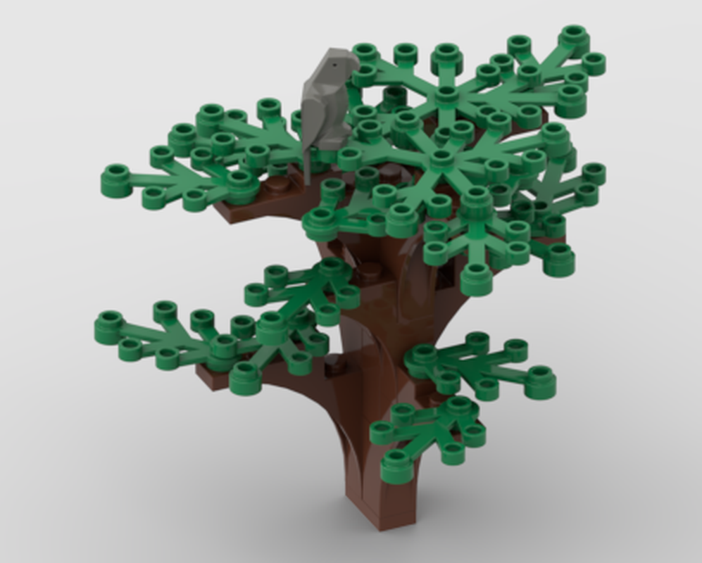 LEGO MOC Tree by Caroholic | Rebrickable - Build with LEGO