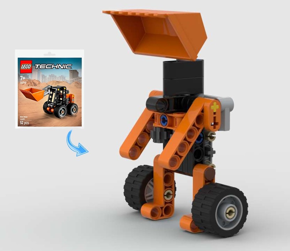 LEGO MOC Robot 30710 Alternate Build by ErikGS | Rebrickable - Build ...