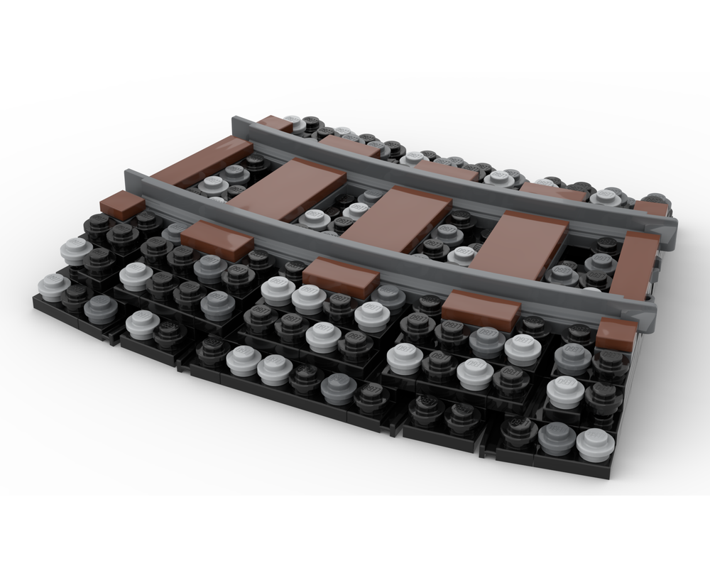 LEGO MOC Rail - MOC by Mimi68 | Rebrickable - Build with LEGO