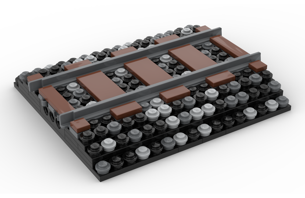 LEGO MOC Rail - MOC by Mimi68 | Rebrickable - Build with LEGO