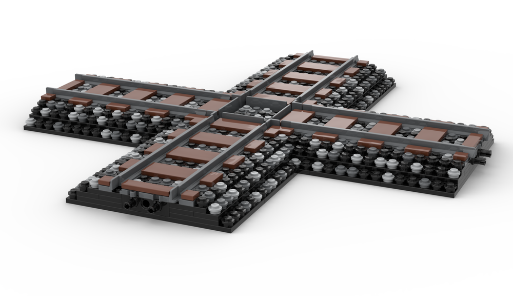 LEGO MOC Simple Crossing Rail - MOC by Mimi68 | Rebrickable - Build ...