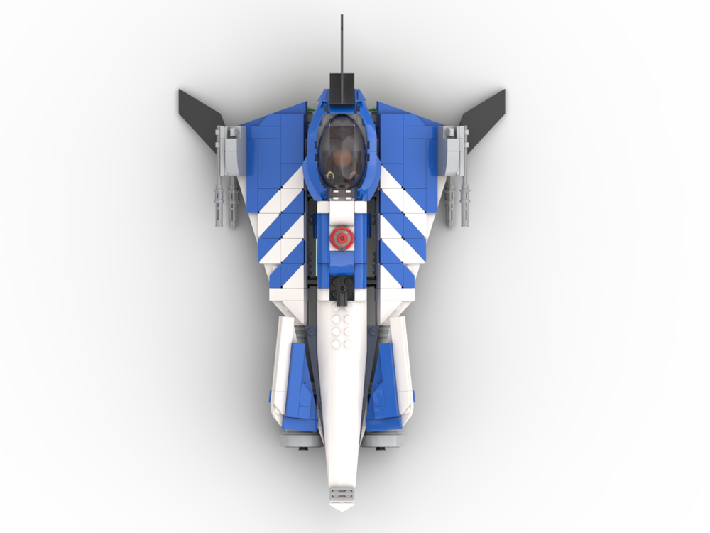 LEGO MOC Anakin Skywalker's Azure Angel Modified Delta-7 Aethersprite ...