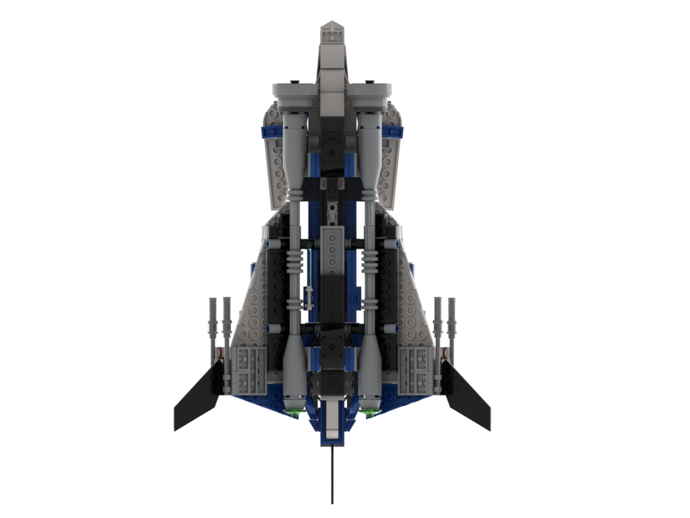 LEGO MOC Anakin Skywalker's Azure Angel Modified Delta-7 Aethersprite ...