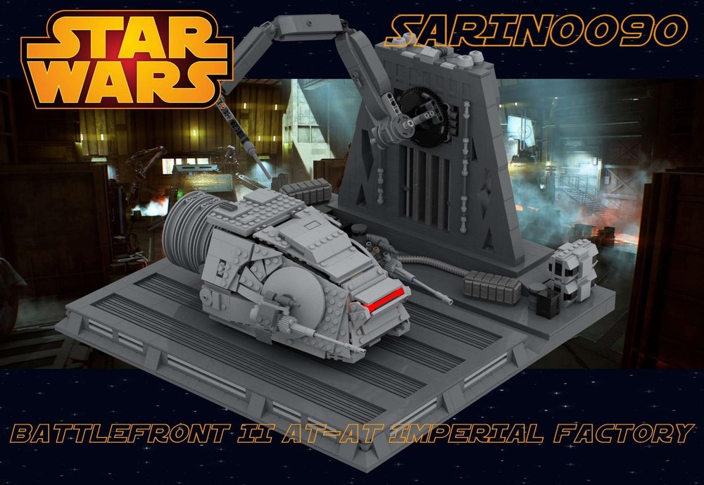 LEGO MOC SW -Battlefront II AT-AT Imperial Factory by Sarinoo90 ...